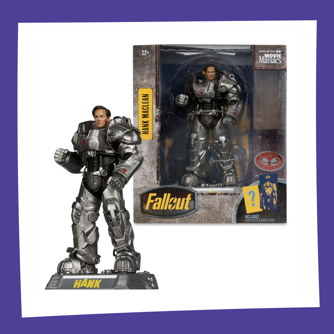 FALLOUT - Hank Maclean (Saison 2) - Figurine Movie Maniacs 17cm – Funky ...