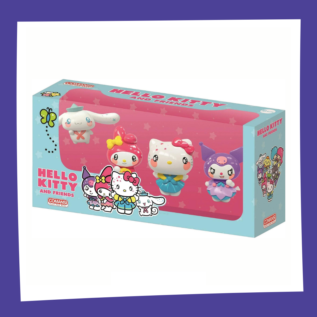 HELLO KITTY & Friends - Set de 4 Figurines Comansi – Funky Merch