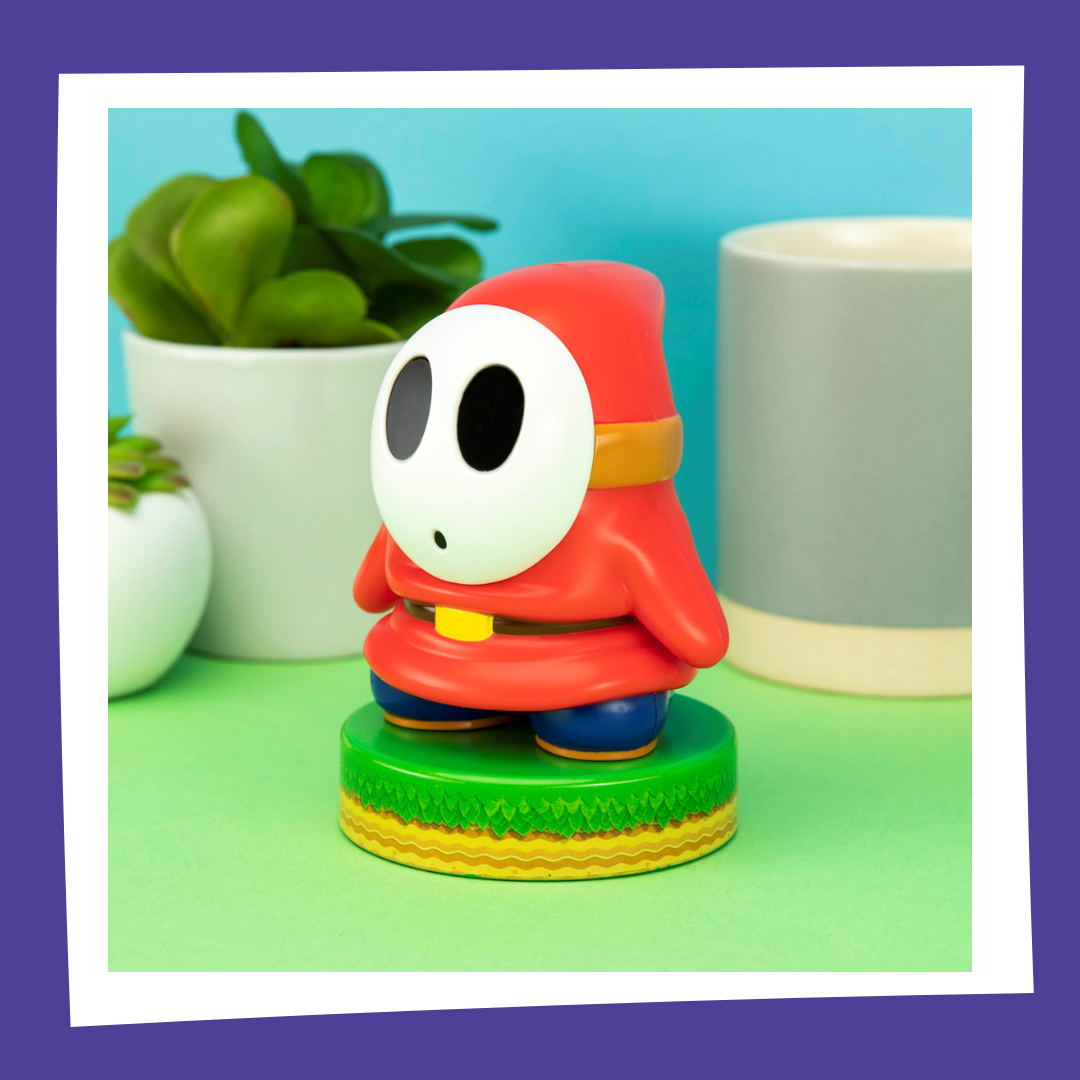 SUPER MARIO - Shy Guy - Lampe Icon 10cm – Funky Merch