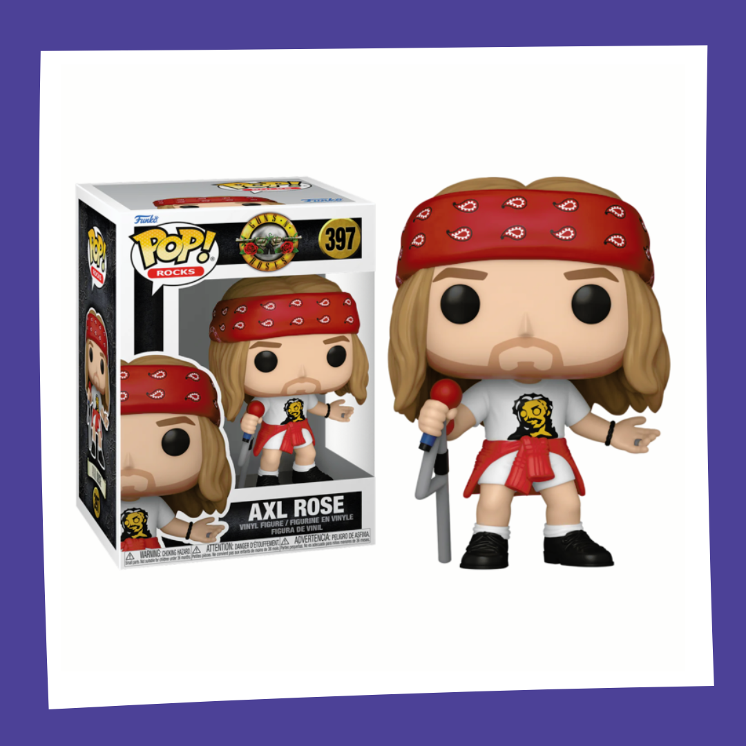 Funko POP! Guns N' Roses - Axl Rose 1980's 397 (Chase Possible) – Funky ...