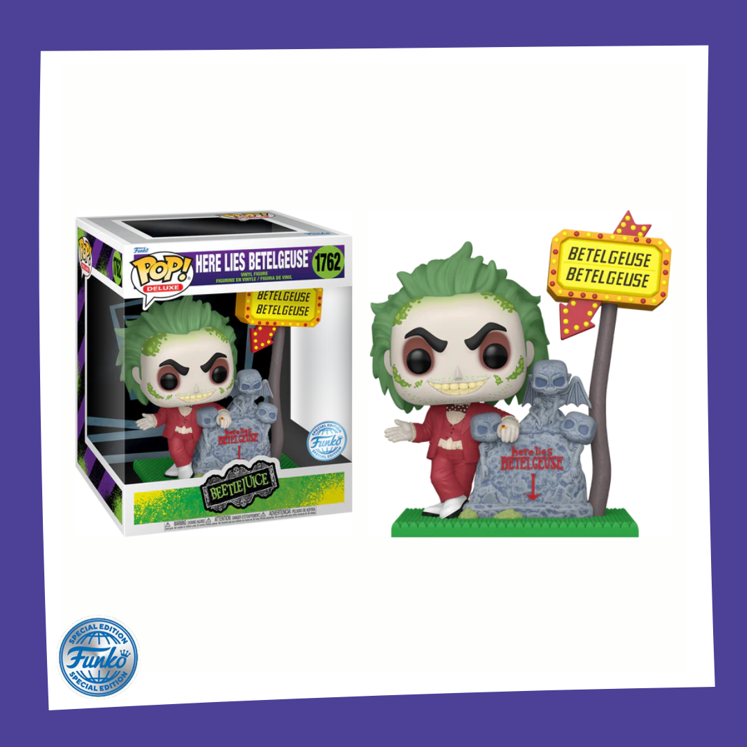 Funko POP! Beetlejuice - Here Lies Betelguise 1762 Deluxe – Funky Merch