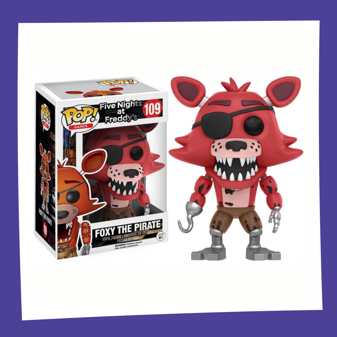 Funko POP! FNAF: Five Nights At Freddy's - Foxy The Pirate 109 – Funky ...