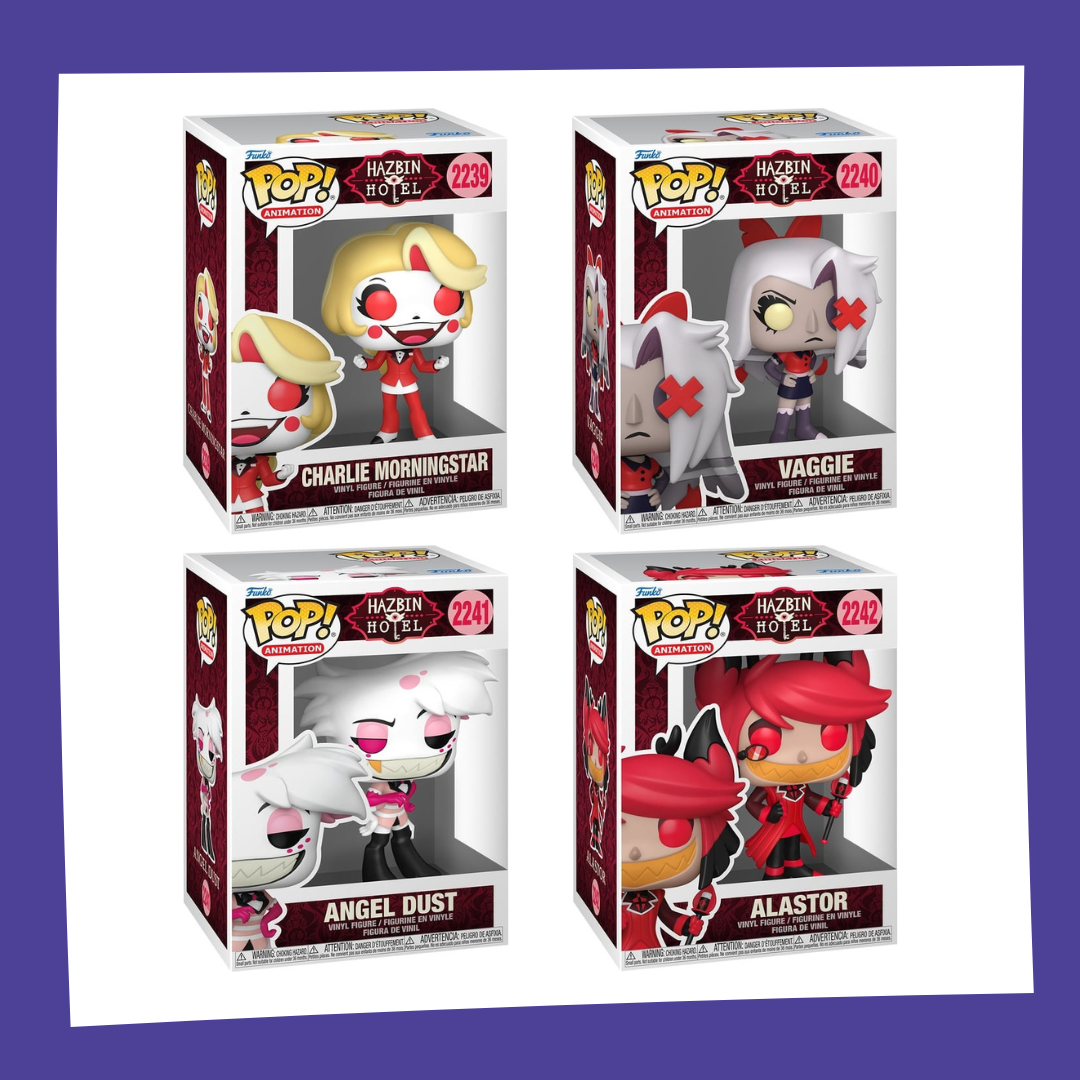 Funko POP! Hazbin Hotel - Bundle x4 POP! (Chase Possible) – Funky Merch