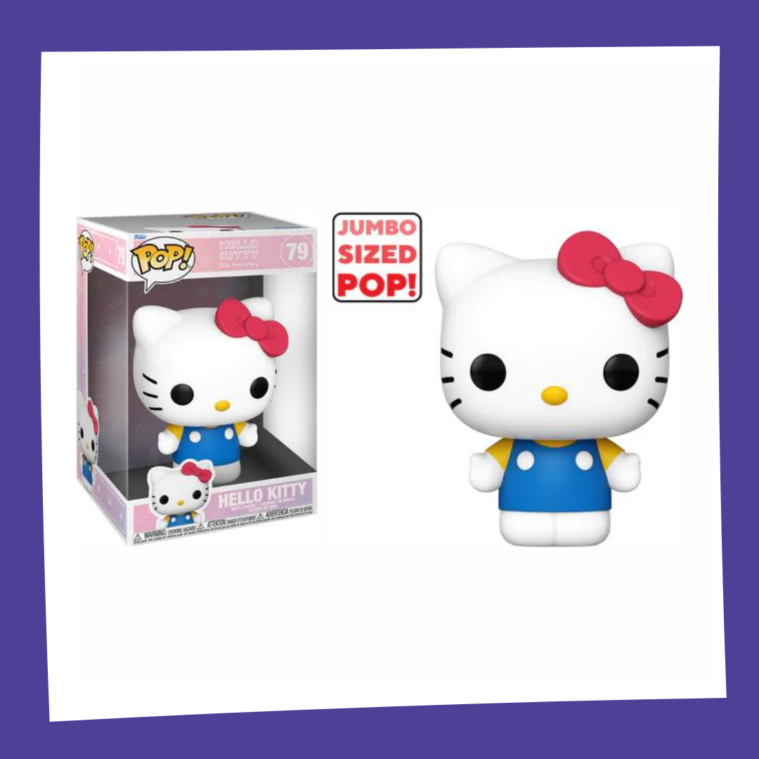 Funko POP! Hello Kitty 50th - Hello Kitty Jumbo (25cm) 79 – Funky Merch