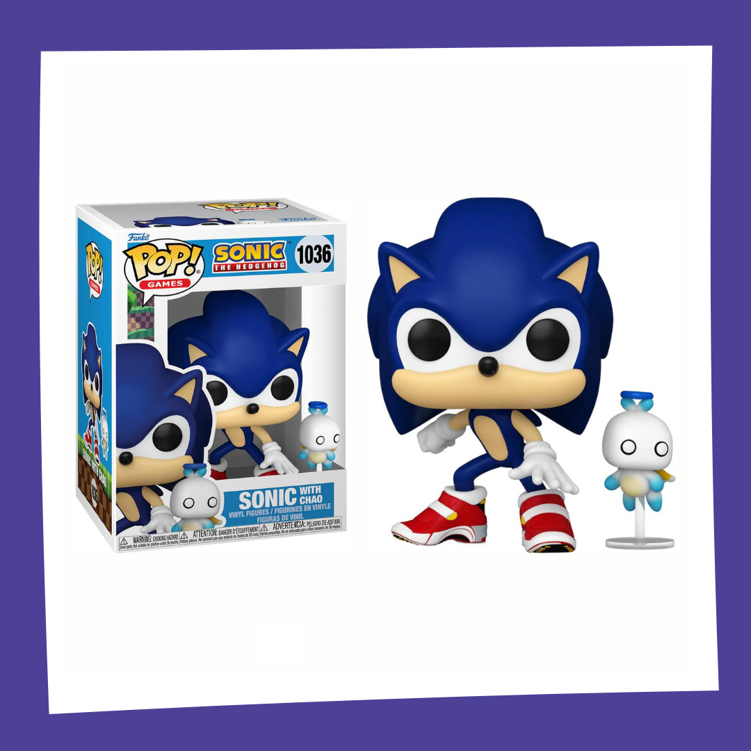 Funko POP! Sonic The Hedgehog - Sonic & Chao 1036 – Funky Merch