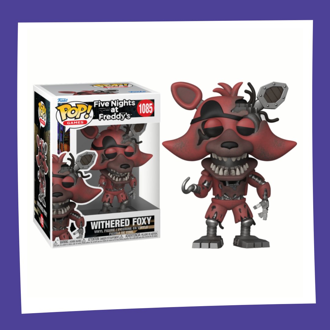 Funko POP! FNAF : Five Nights at Freddy's - Withered Foxy 1085 – Funky ...