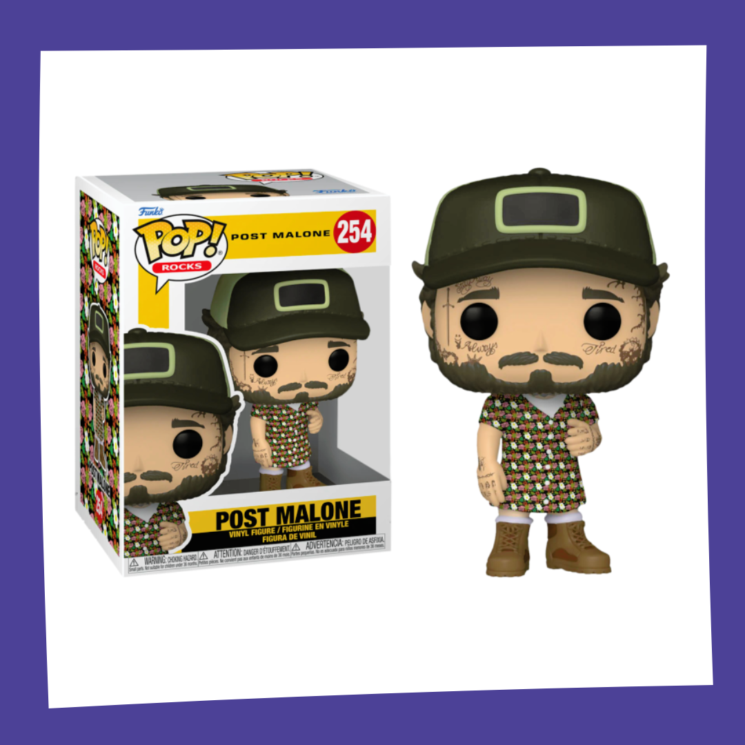 Funko POP! Post Malone - Post Malone in Sundress 254 – Funky Merch