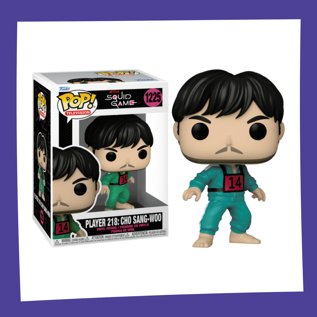 Funko POP! Squid Game - Sang-Woo N°218 1225 – Funky Merch